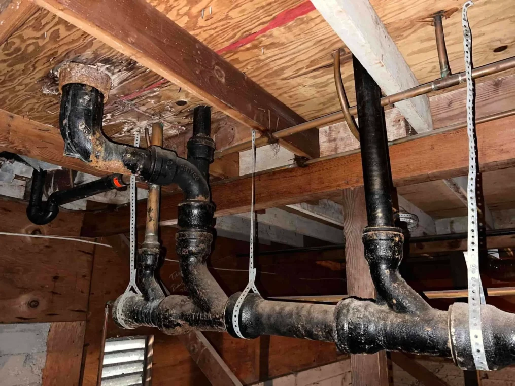 Underground Repipe And Two-Way Sewer Cleanout Solidifies Home’s ...